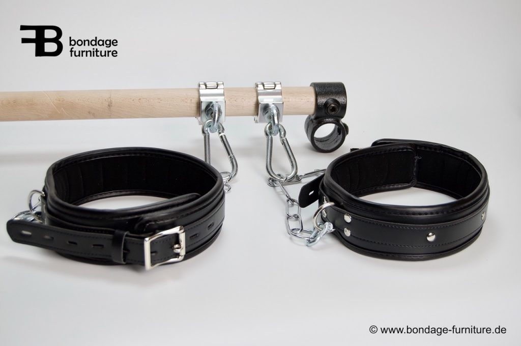 Thigh restraint with chain for our BDSM furniture