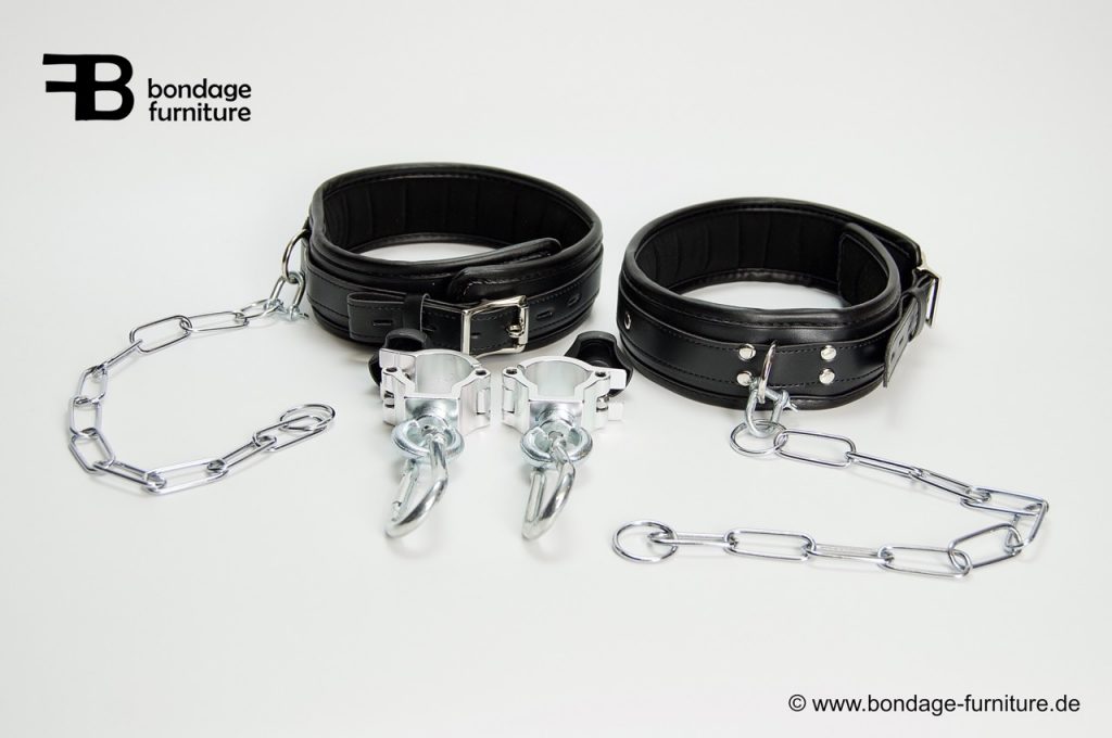 Thigh restraint with chain for our BDSM furniture
