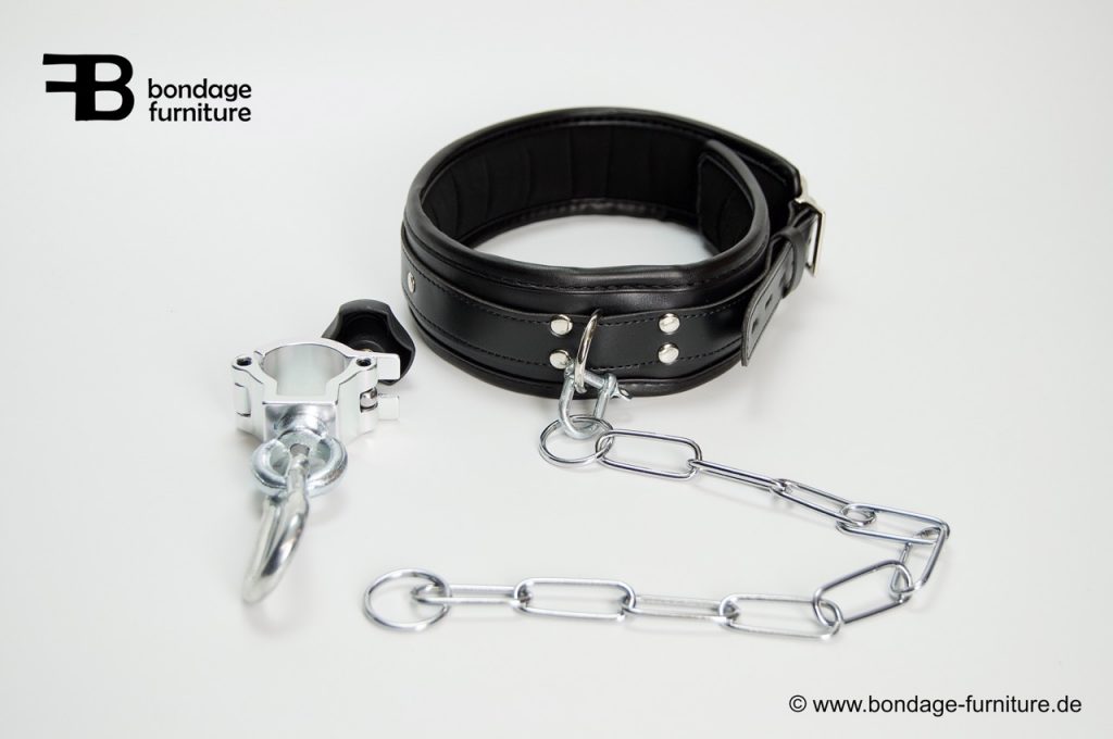Thigh restraint with chain for our BDSM furniture