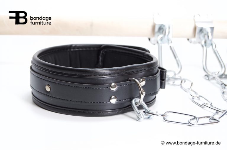 Thigh restraint with chain for our BDSM furniture