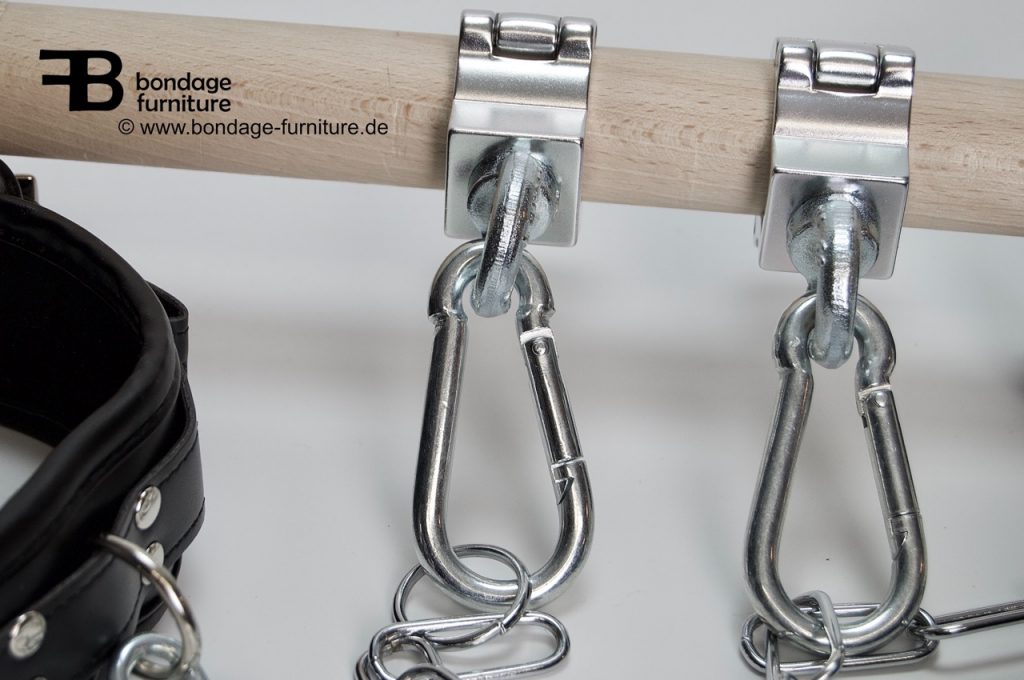 Thigh restraint with chain for our BDSM furniture